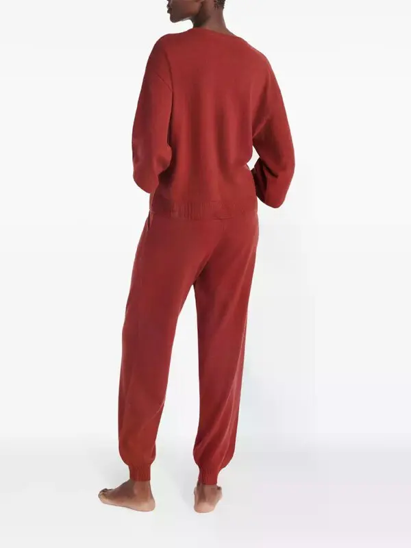 ERES Famous" Lounge Jumper In Rust Red Wool-cashmere Blend - Brown
