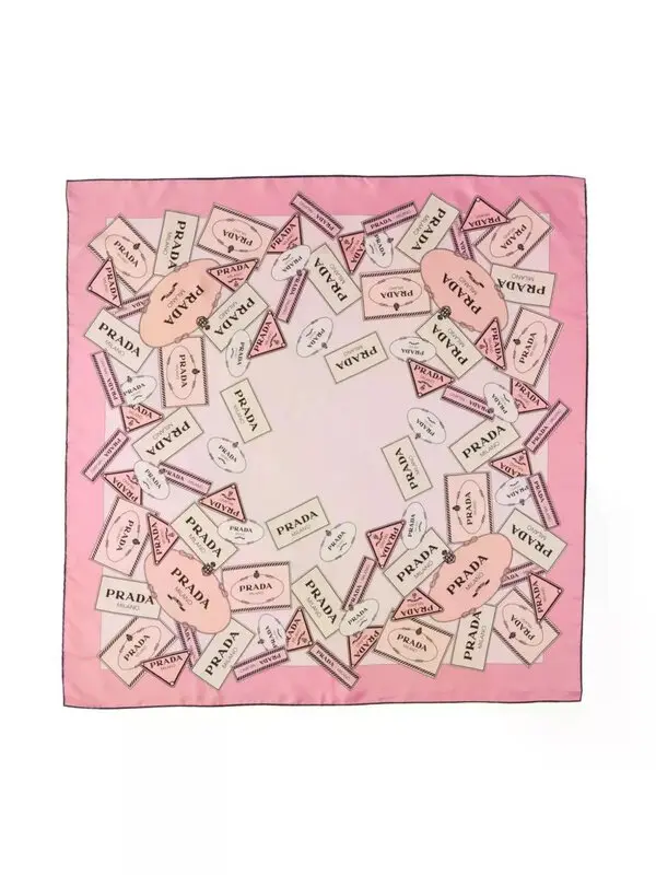 Prada All-over Print Scarf