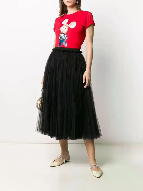 Dolce & Gabbana Tulle Midi Skirt