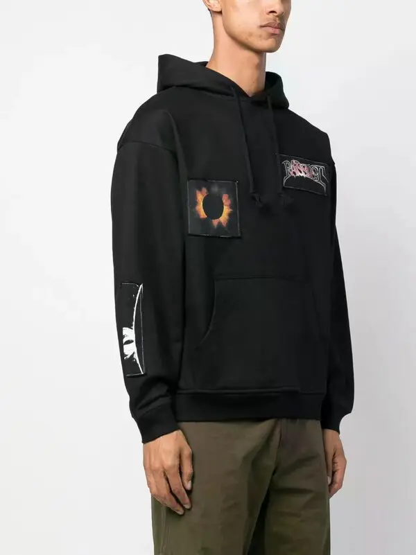 RASSVET Drawstring Cotton Hoodie With Graphic Prints