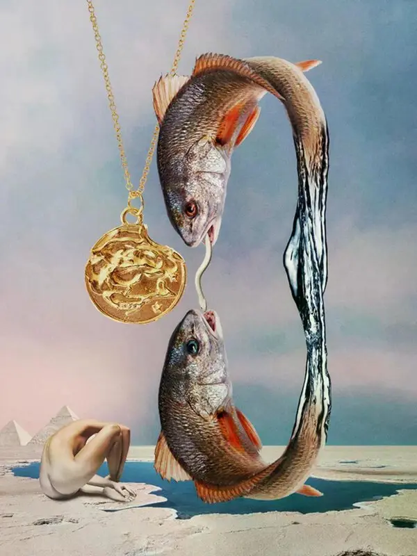 ALIGHIERI The Pisces Medallion Necklace