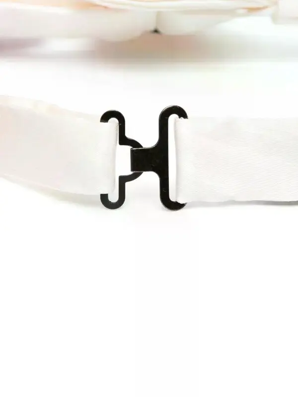 Dolce & Gabbana Silk Bow Tie - White