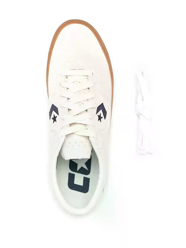 CONVERSE Embroidered Logo Low-top Sneakers