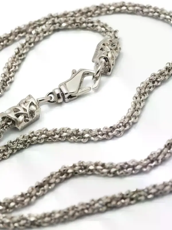 Emanuele Bicocchi Sterling Curb Chain Necklace