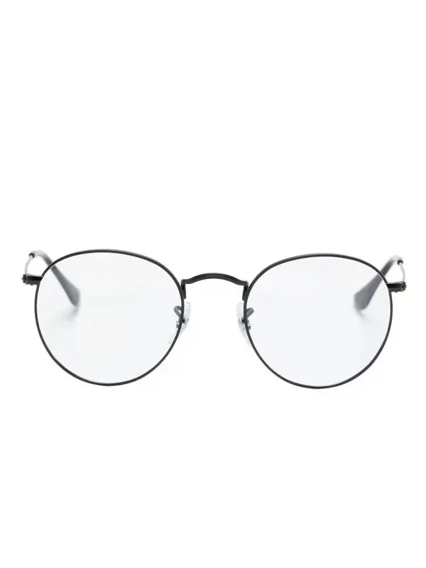 Ray-ban Round Frame Eyeglasses - Black