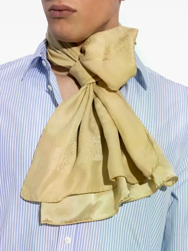 Moschino Monogram-jacquard Scarf