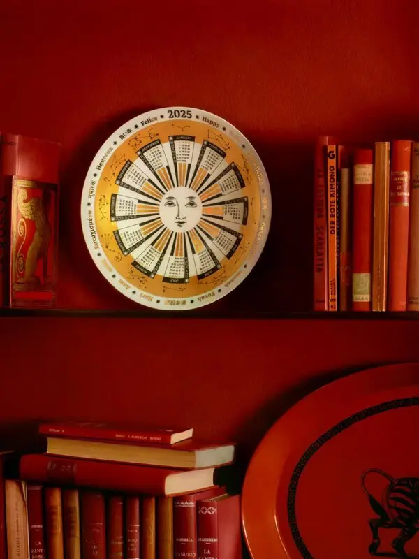 FORNASETTI 2025 Calendar Plate