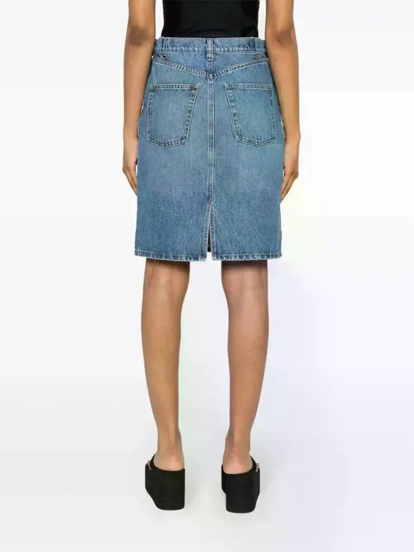 Coperni Denim Mini Skirt