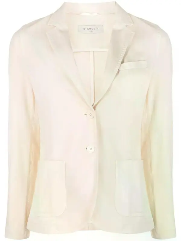 CIRCOLO 1901 Single-breasted Blazer - Neutrals