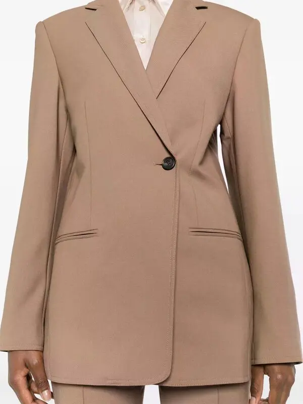 Helmut Lang Notched-lapels Tailored Blazer