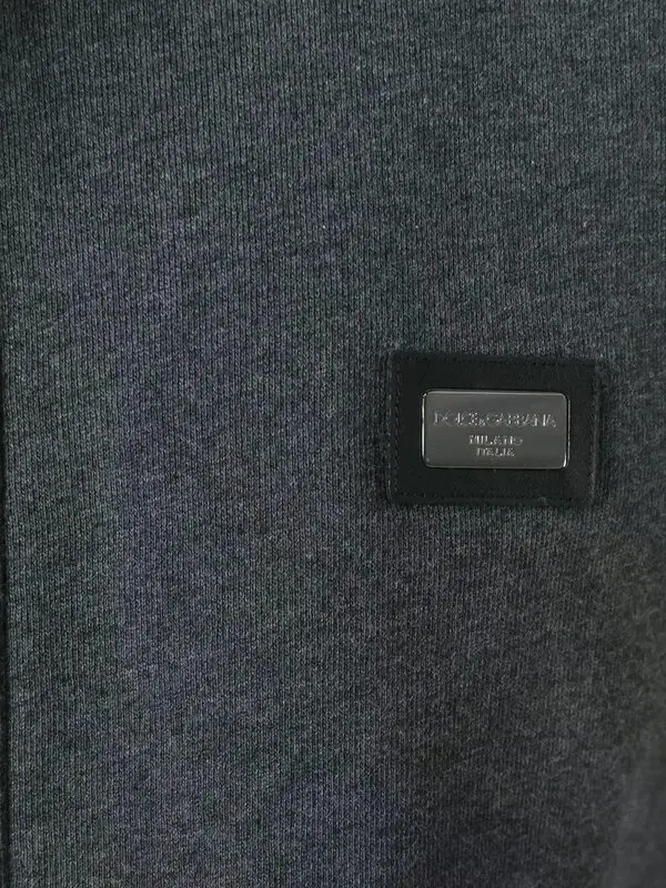 Dolce & Gabbana Zip-up Cotton Hoodie