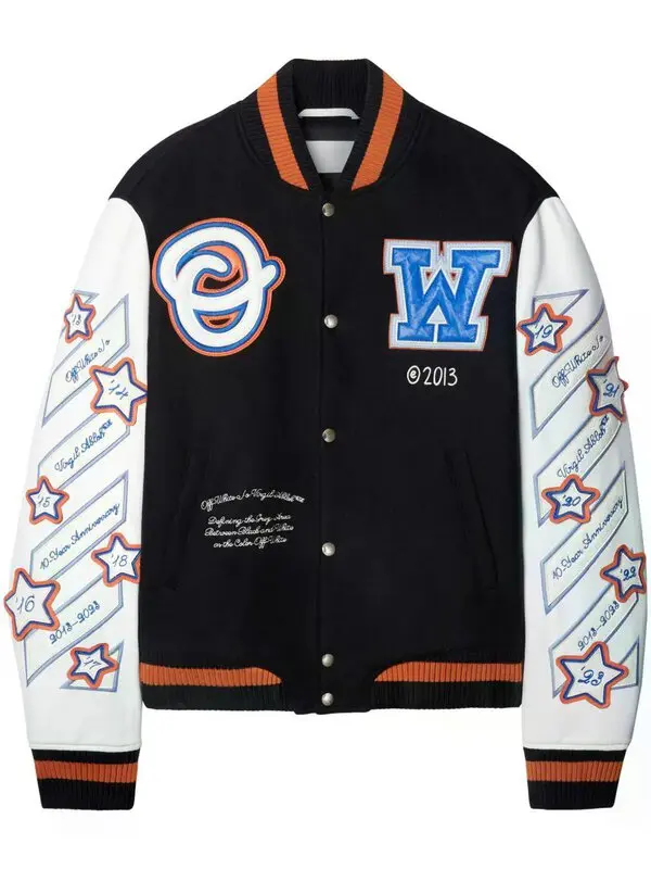 Off-White Patchwork Bomber Jacket