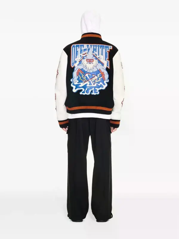 Off-White Patchwork Bomber Jacket