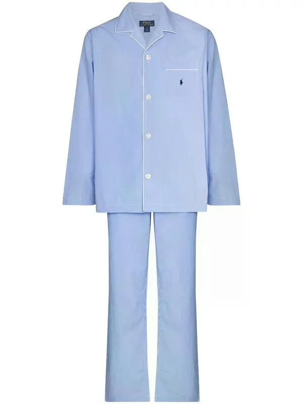 Polo Ralph Lauren Pj Set-sleep Set - Blue