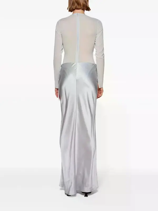 Christopher Esber Silk Draped Maxi Dress