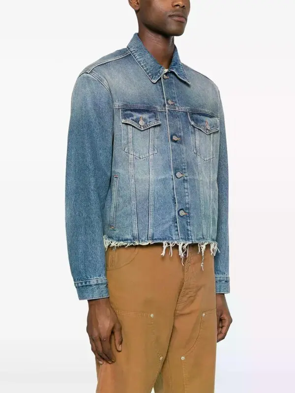 MAISON MARGIELA Raw-cut Denim Jacket