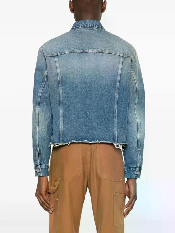 MAISON MARGIELA Raw-cut Denim Jacket