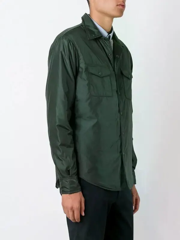 Aspesi 13 Piu Padded Shirt Jacket - Green