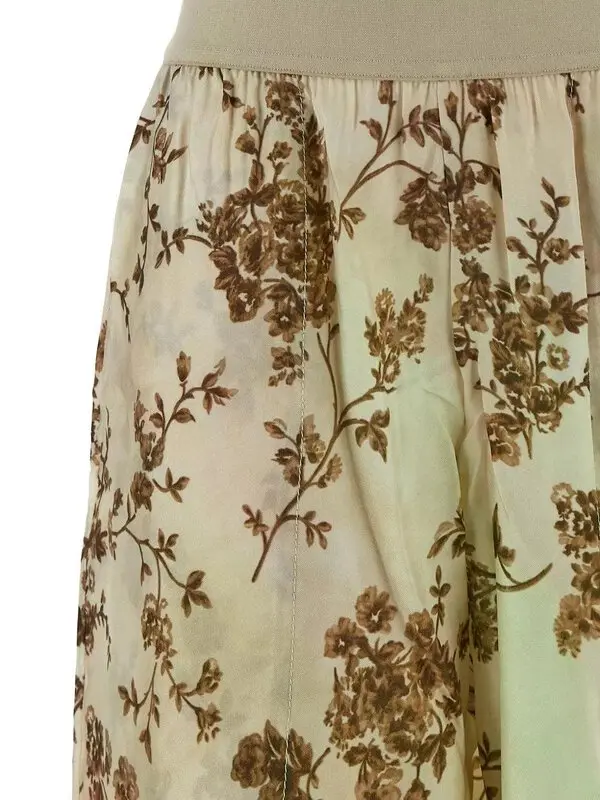 UMA WANG Floral Print Trousers