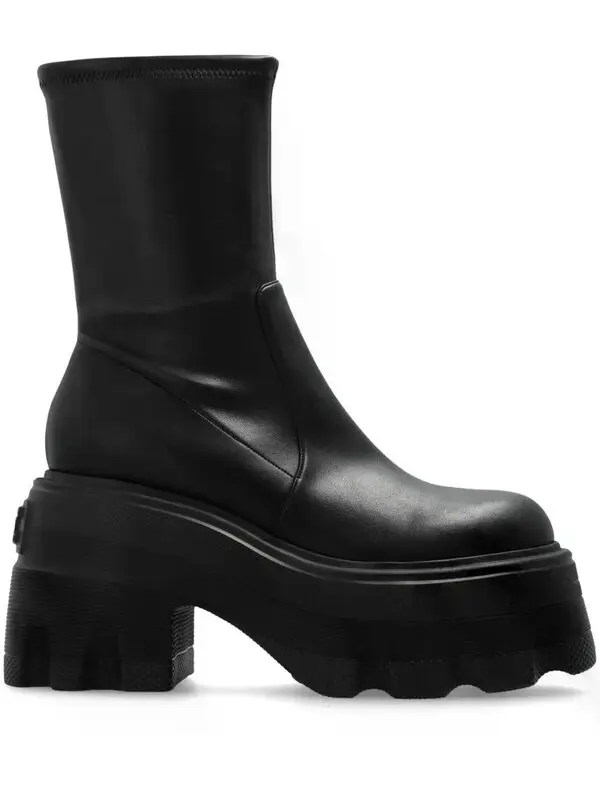 Casadei Maxxxi Platform Ankle Boots