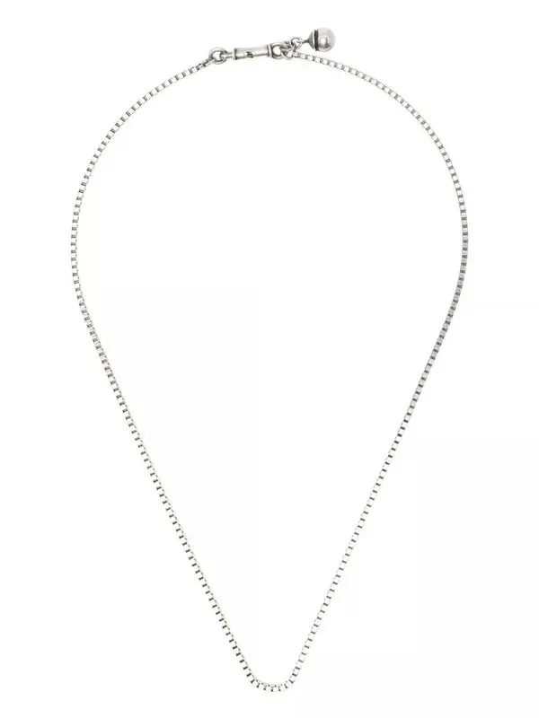 Werkstatt:München Symbol Pearl Necklace - Silver