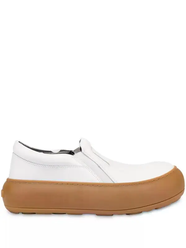 Moschino Oversized Sole Slip-on Trainers - White
