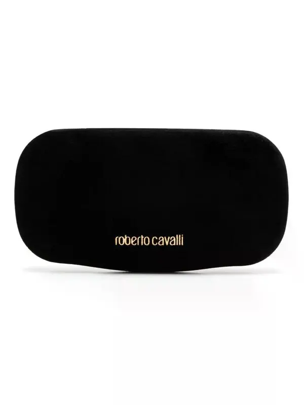 Roberto Cavalli Acetate Rectangle Frame Sunglasses