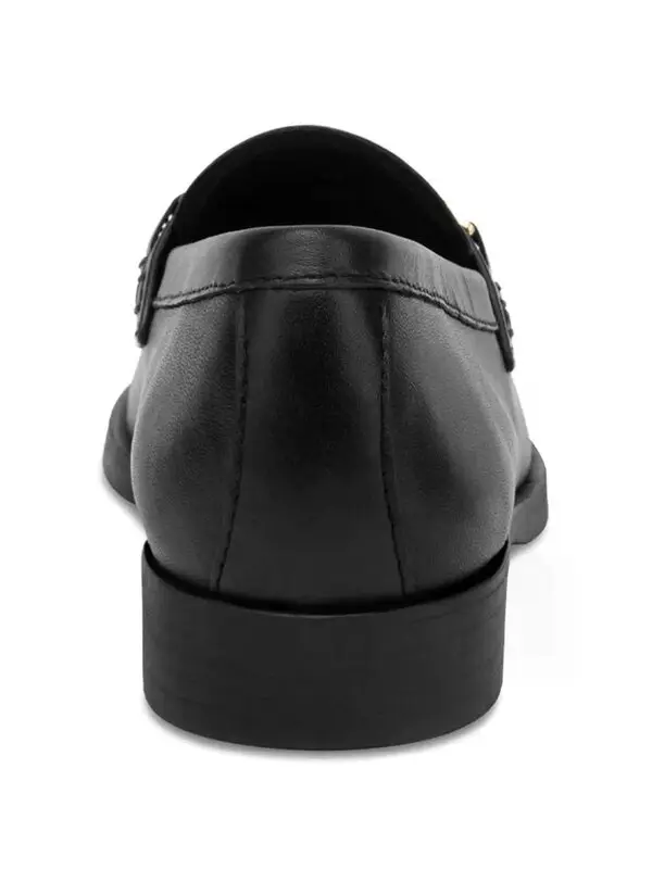 Moschino Logo Plaque Loafers