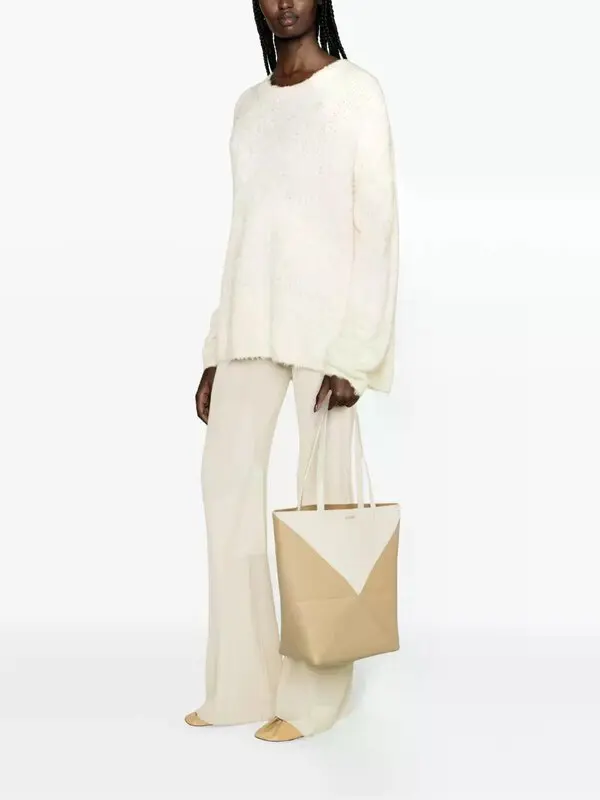 TOTEME Brushed Effect Silk Jumper - Neutrals