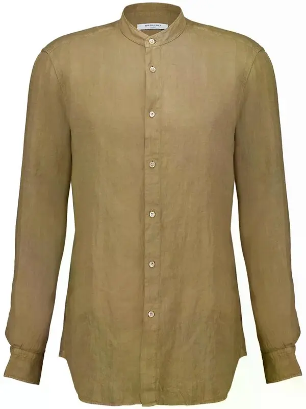 Boglioli Garment-dyed Linen Shirt