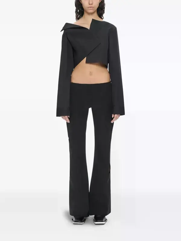 HELIOT EMIL Amnis Trousers With Cut-out Detailing