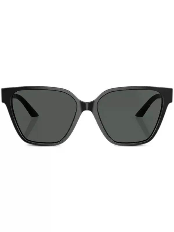 Versace Greca Strass Butterfly-frame Sunglasses - Black