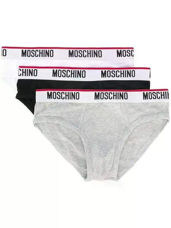 Moschino Logo Waistband Briefs