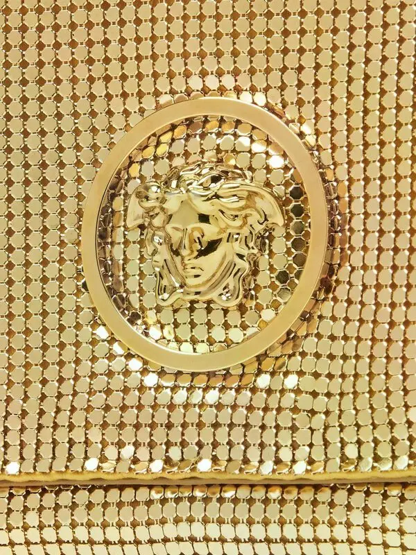 Versace La Medusa Clutch Bag - Gold
