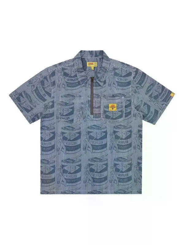 ICECREAM Supplies Work Shirt - Blue