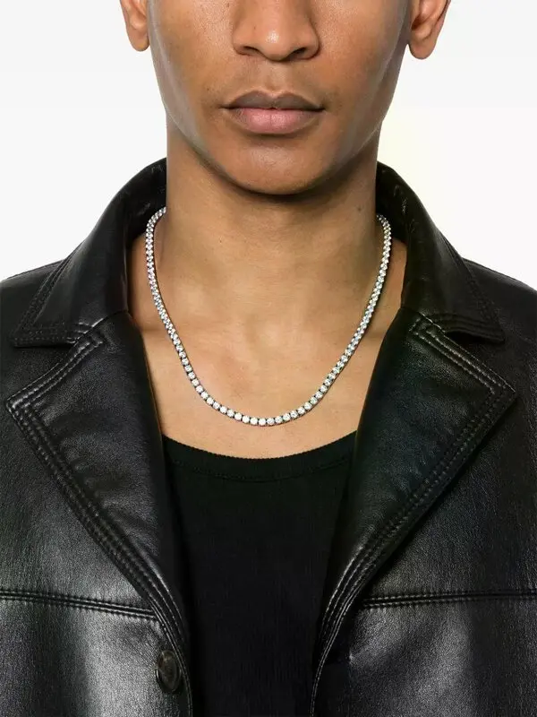 DARKAI Crystal-embellished Tennis Necklace