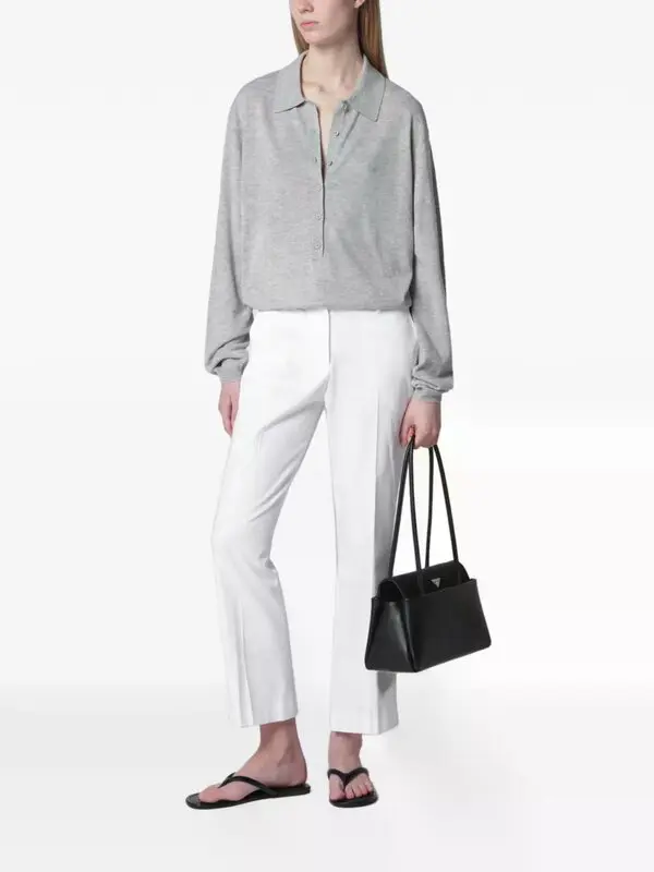 PT TORINO Mid-rise Flared Trousers