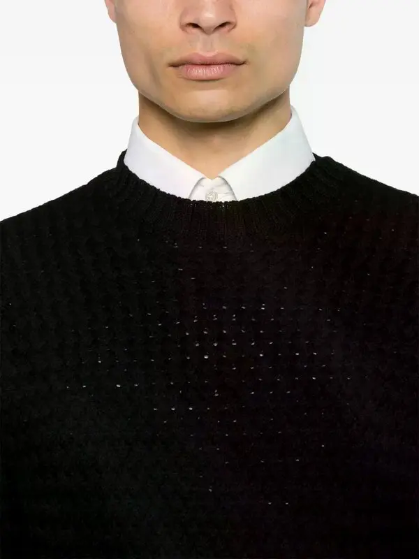 Tagliatore Interwoven Wool Jumper