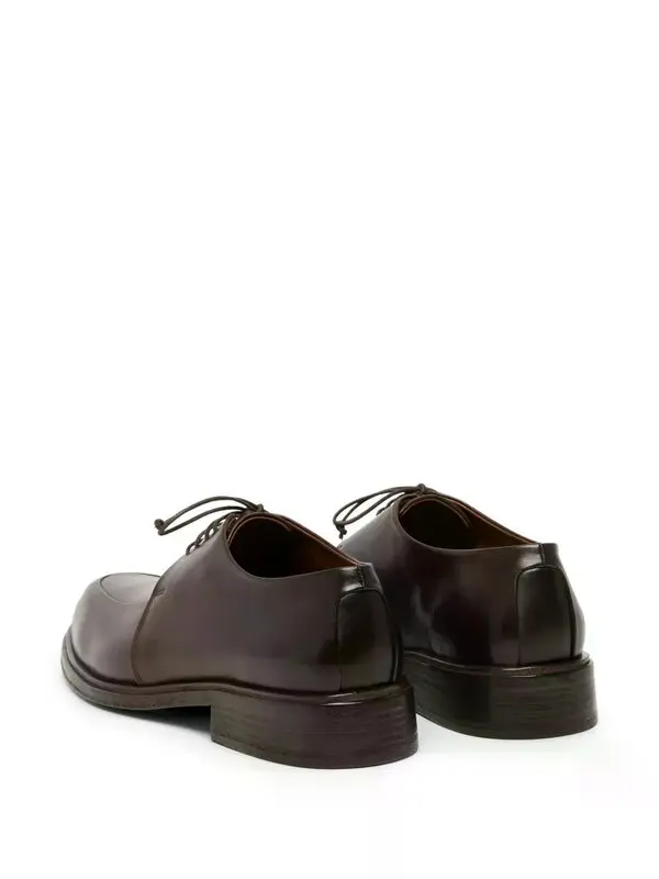 Marsèll Altopiano Almond-toe Leather Derby Shoes