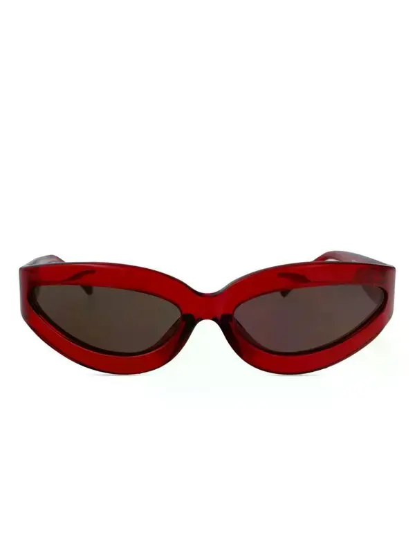 Attico Ida Cat Eye Sunglasses - Red