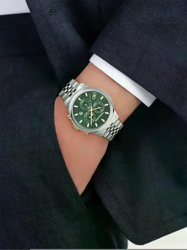 FERRAGAMO Duo Chrono 43mm Stainless Steel Watch