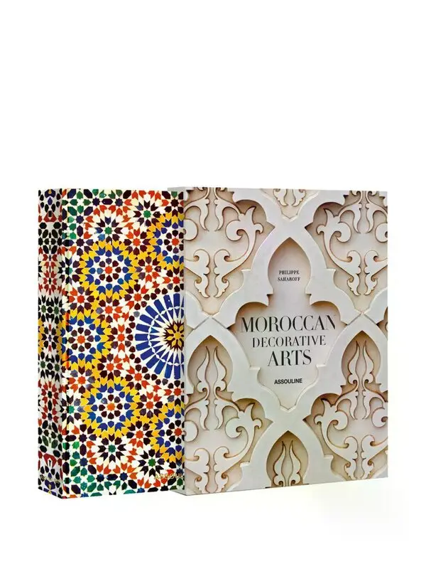 Assouline Moroccan Decorative Arts Philippe Saharoff Hardcover Book - Neutrals