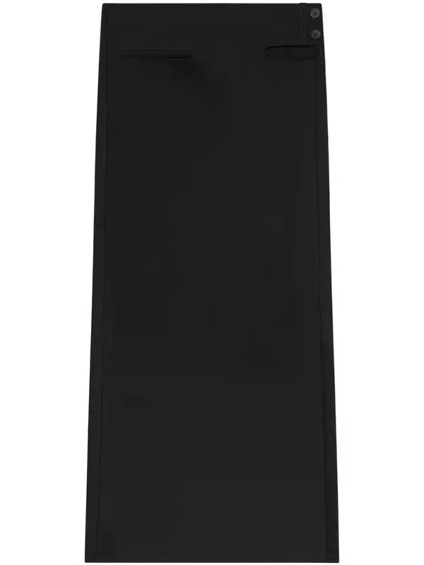 COURREGES Cut-out Detail Maxi Skirt