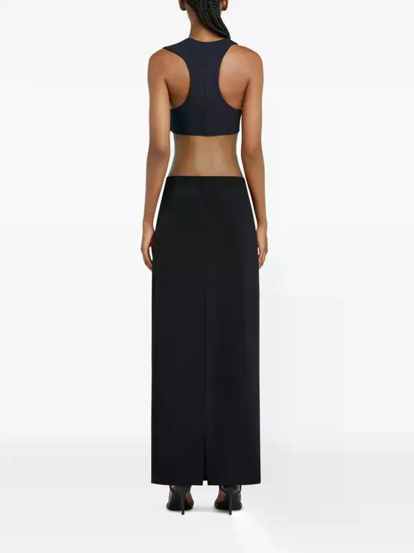 COURREGES Cut-out Detail Maxi Skirt