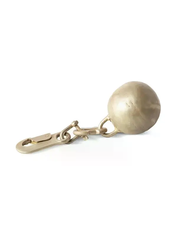 PARTS OF FOUR Venus Sterling-silver Keyring - Gold