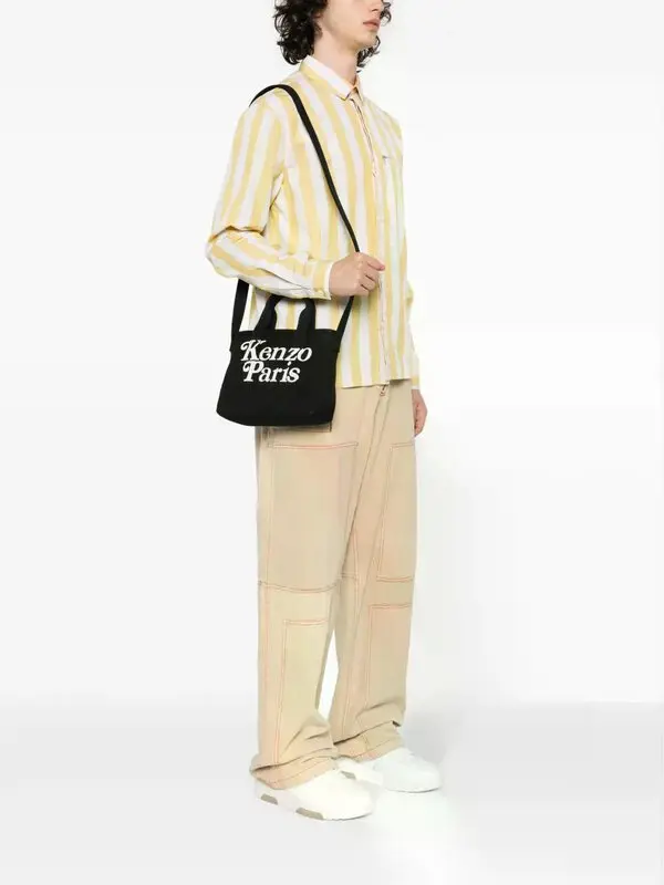 Kenzo Small Logo-print Canvas Tote Bag