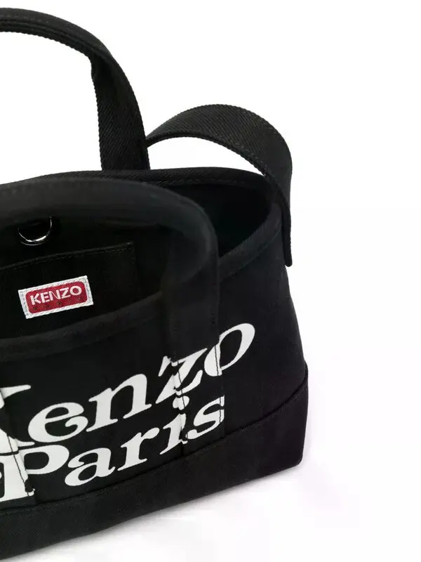 Kenzo Small Logo-print Canvas Tote Bag
