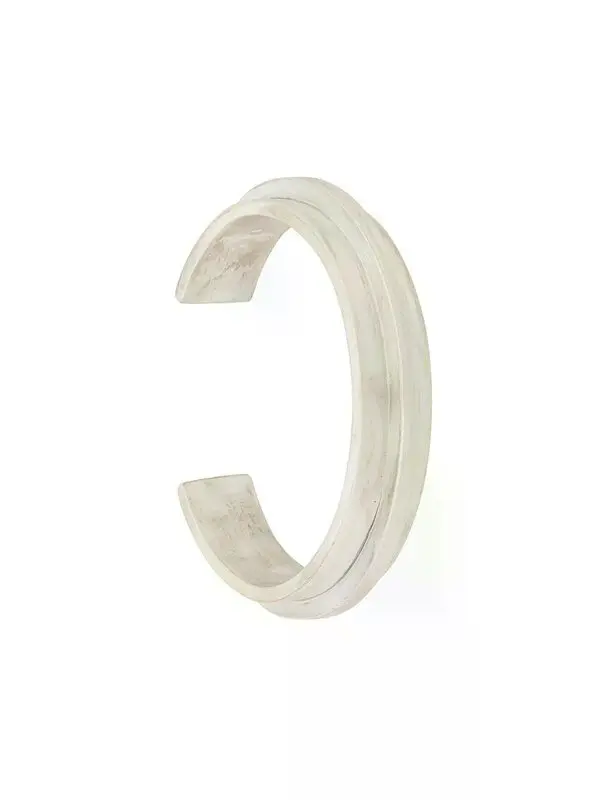 PARTS OF FOUR Ultra Reduction Ridge Cuff Bracelet - Silver