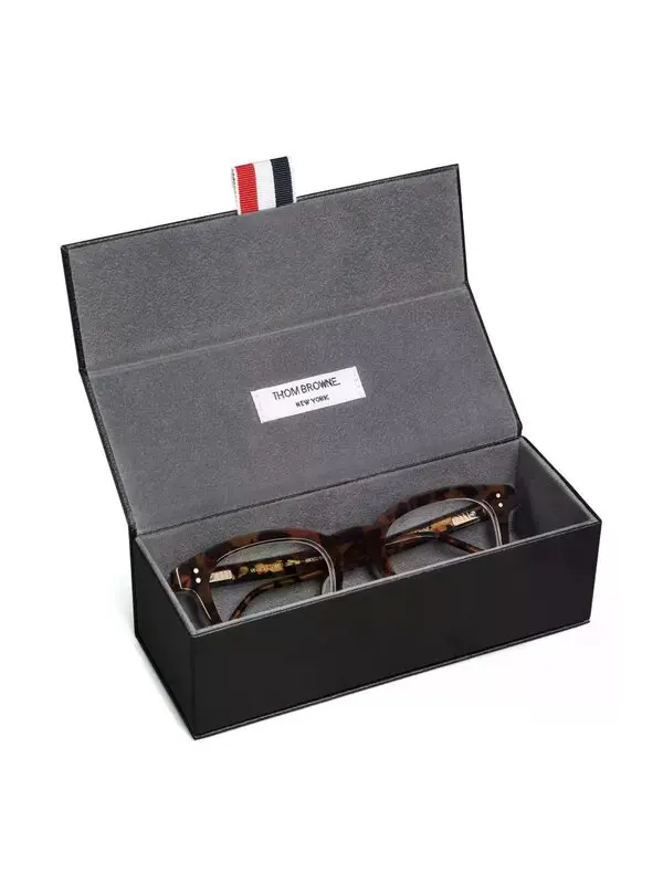 Thom Browne Rectangular Frame Eyeglasses