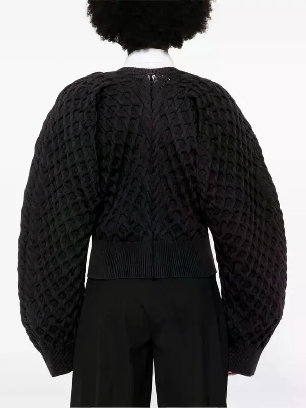 Jacquemus Le Sweater Boule Torsade Jumper
